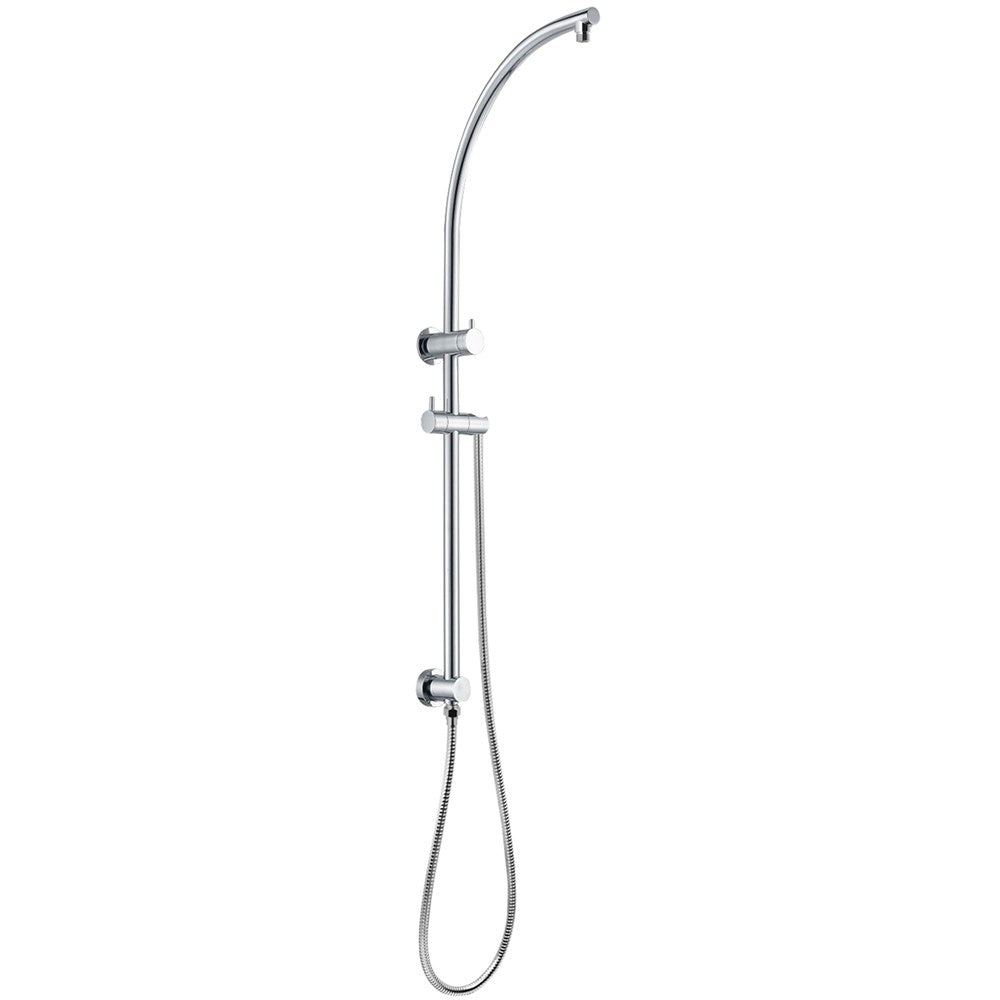 SH Round Chrome Shower Station without Shower Head and Handheld Shower ...